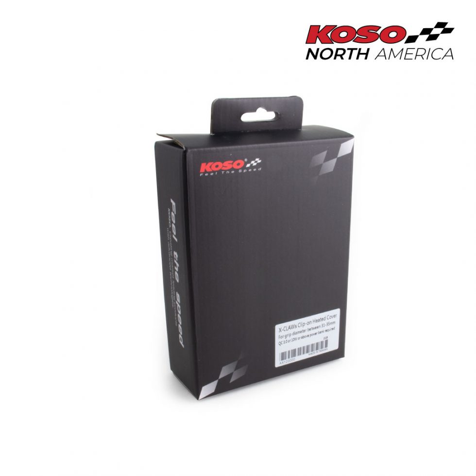 X-CLAWS | Heated clip-on (for USB power source) - KOSO North America