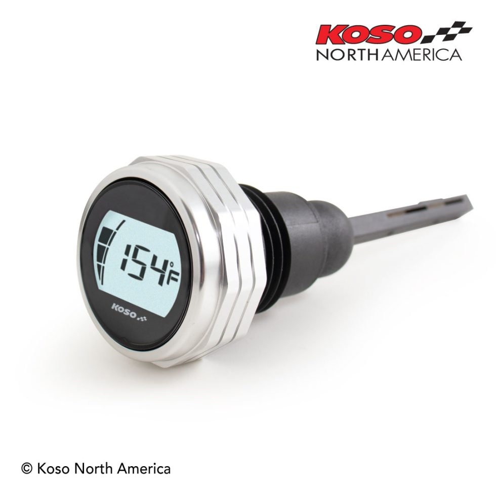 HD Oil Dipstick | for Harley Davidson® - silver - KOSO North America