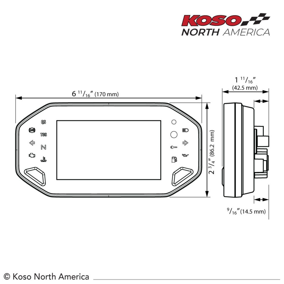RX-4 | multifunction TFT meter - KOSO North America
