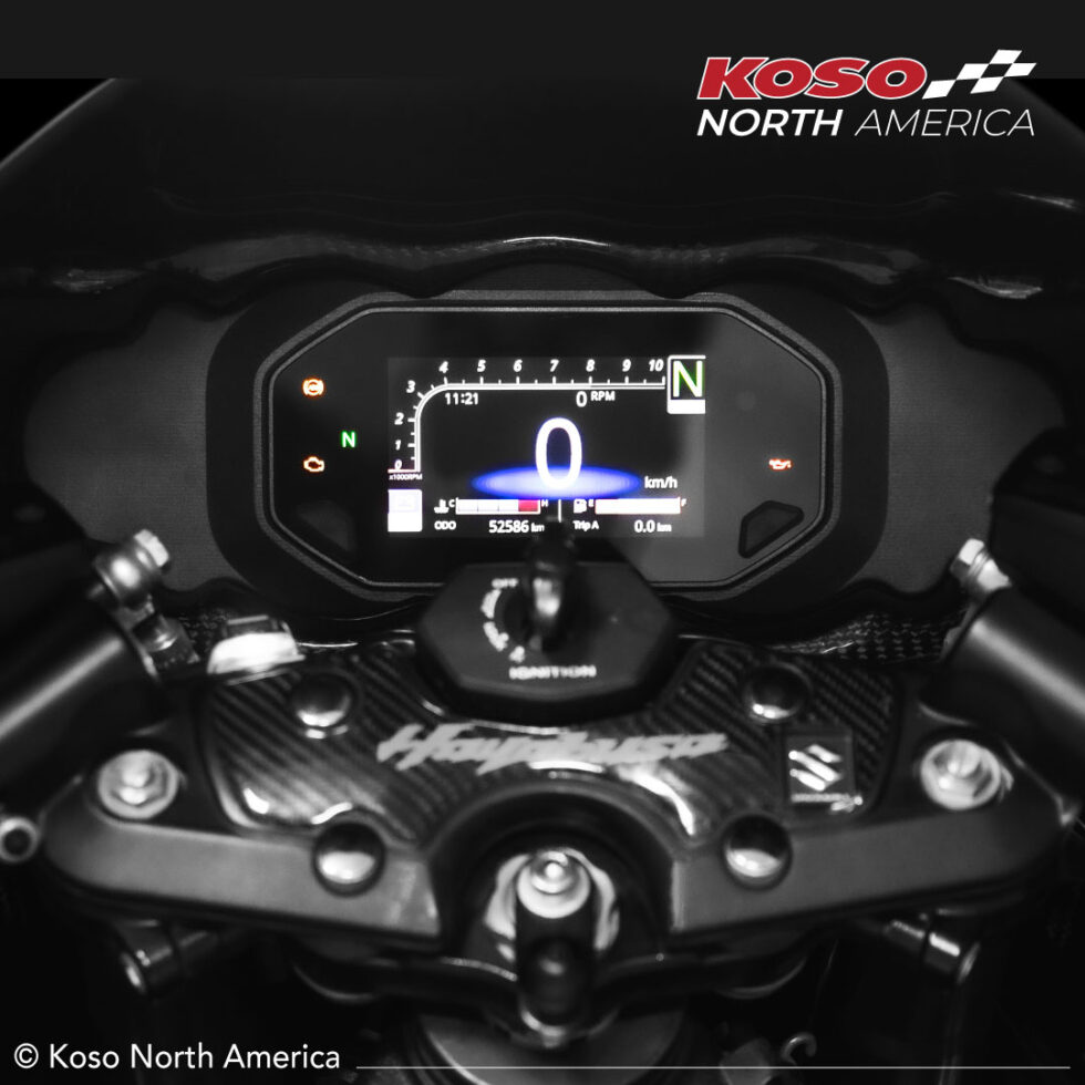 Hayabusa Gen 2 Speedometer - Plug&Play TFT Meter - Bluetooth